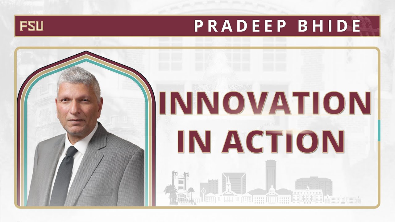 Innovation in Action — Pradeep Bhide - YouTube