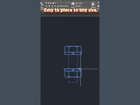 Autocad Dynamic Block how to STRETCH OBJECTS parameter & Action (very ...