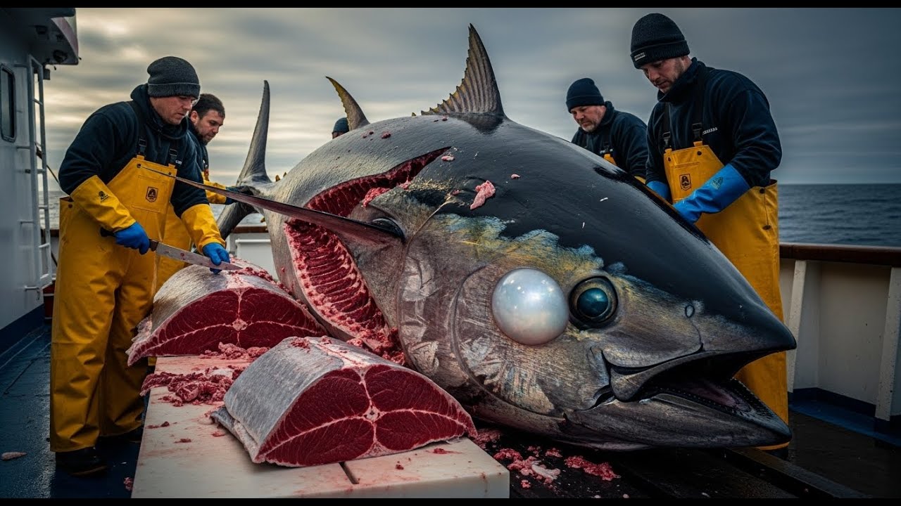 We Processed a Bluefin Tuna of Unfathomable Scale! - YouTube