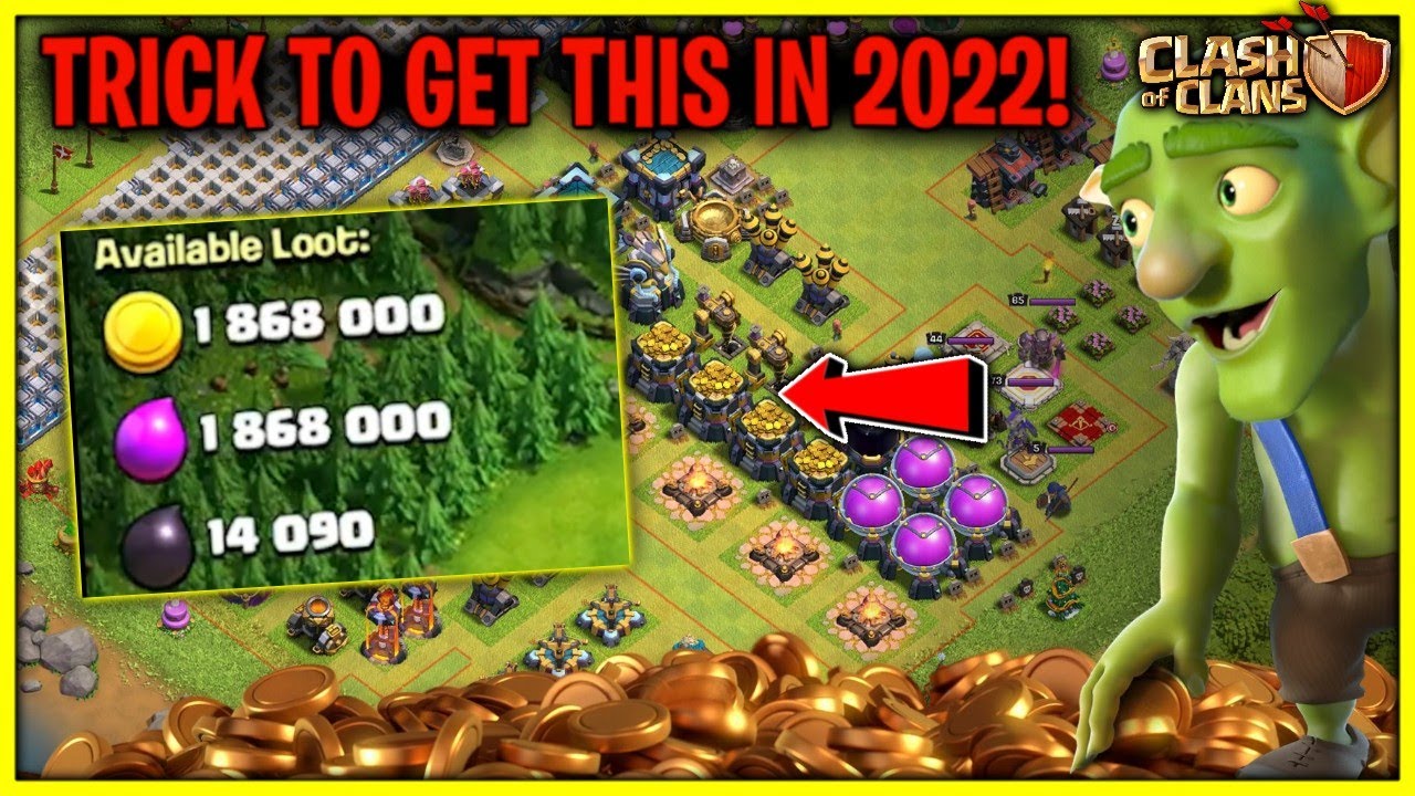 How to find Dead Base in coc 2022 | How to get million loot in coc ...