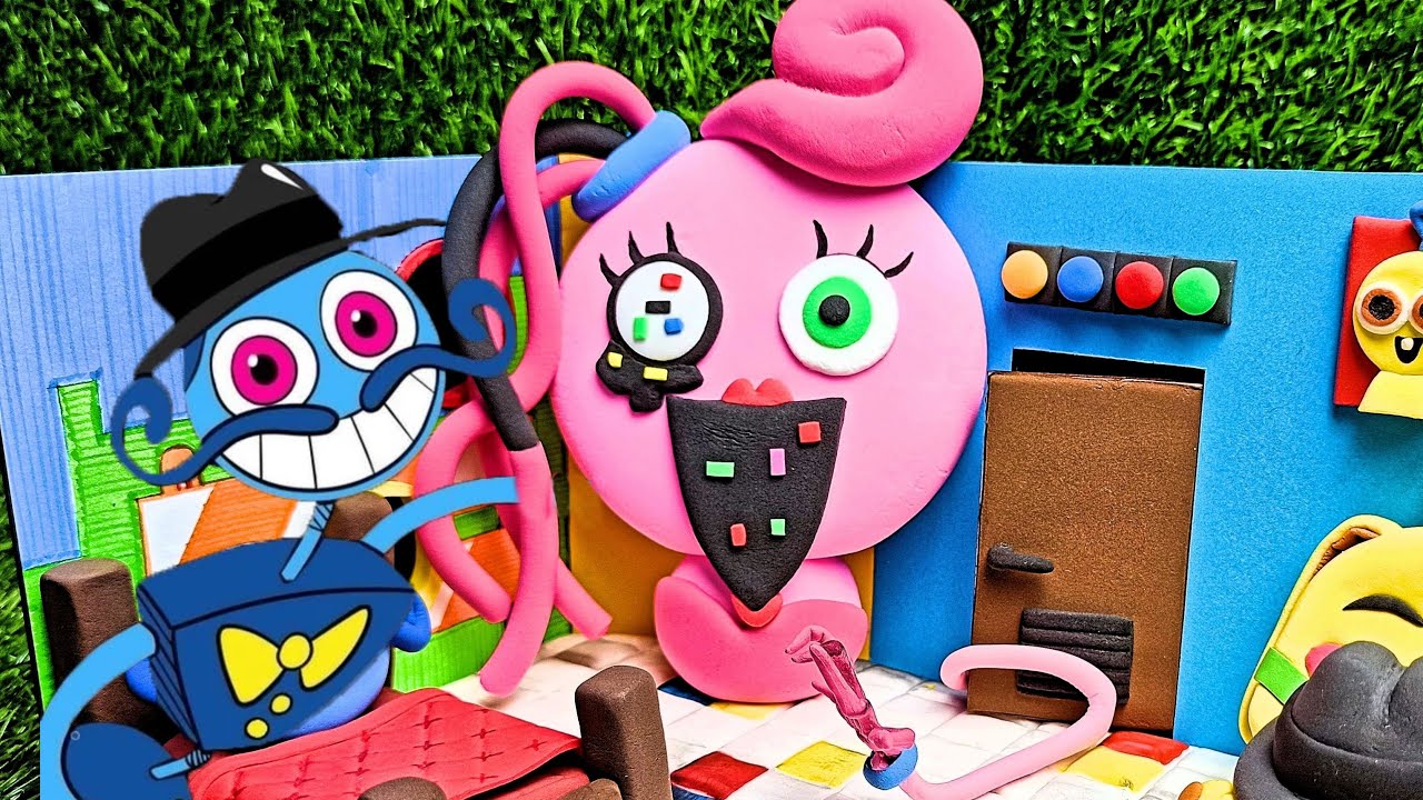 POPPY PLAYTIME CHAPTER 2 ROOM | CLAY TIMELAPSE | Corrupted Mommy Long ...