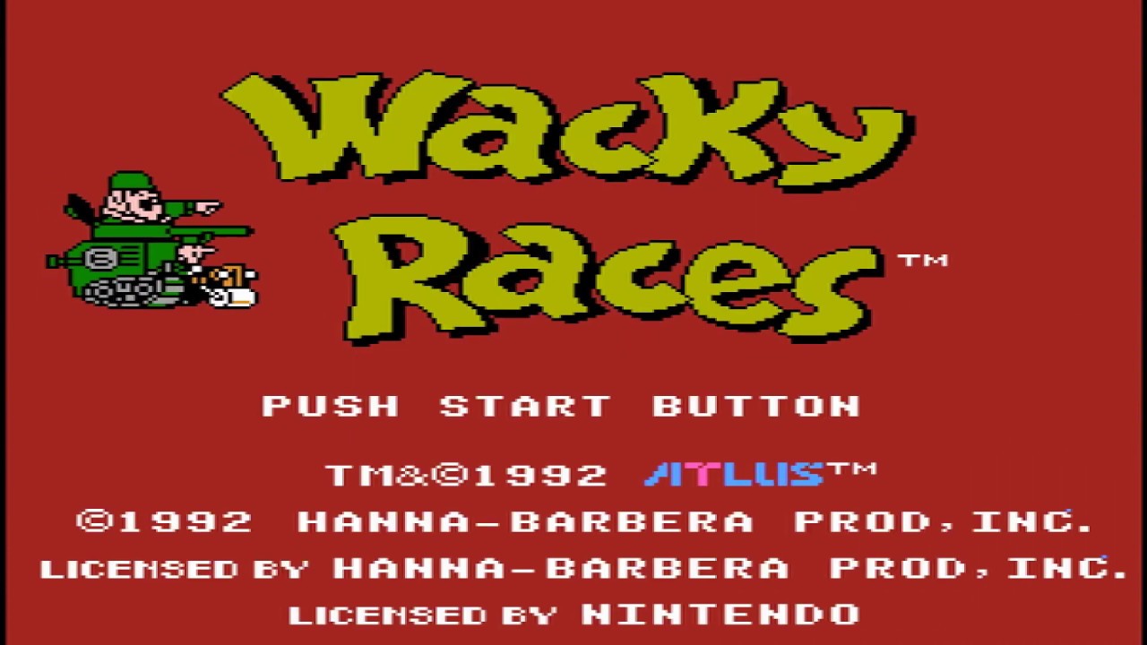 Wacky Races (1992) Retro Game: All Bosses #StayHome [1080p UHD 60fps ...