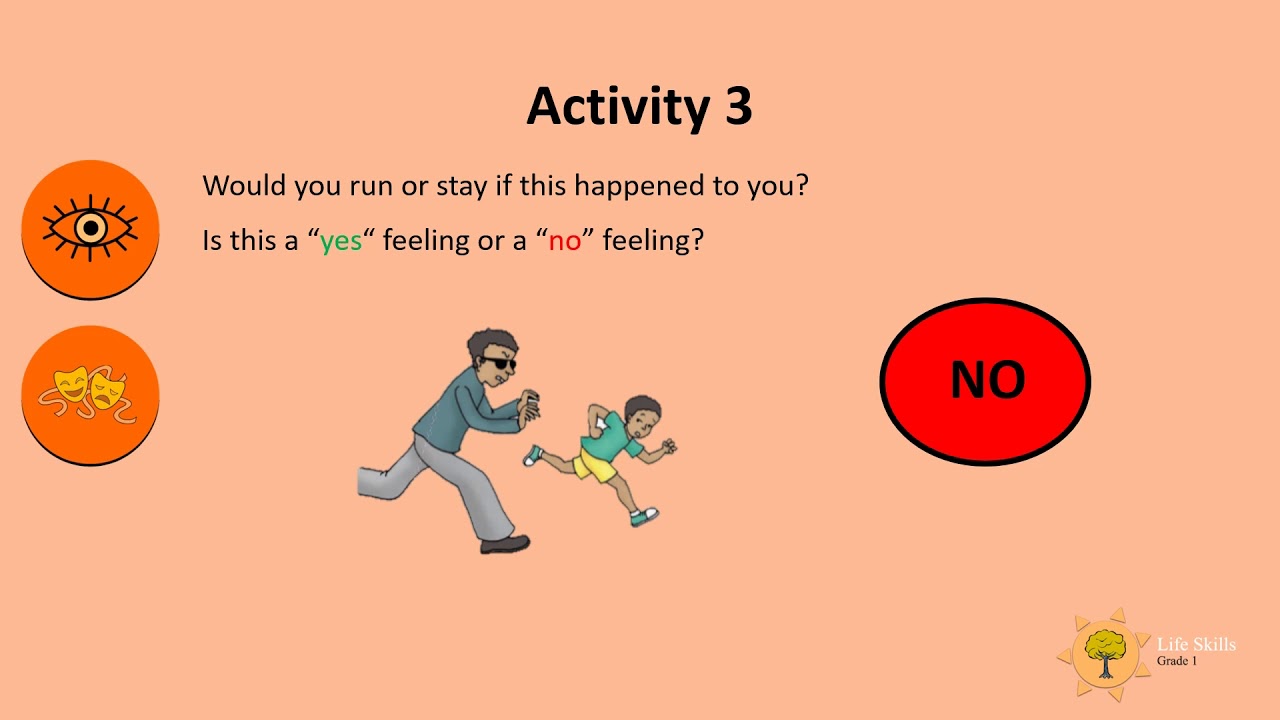 Gr 1 Life Yes and No feelings 29 - YouTube