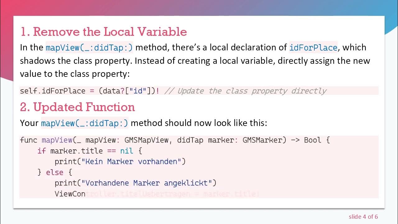 Understanding Why Your Segue Passes Old Data in Swift - YouTube