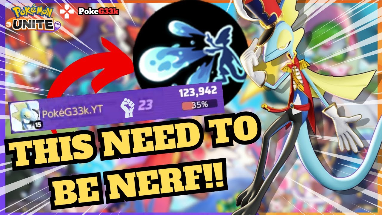 23 KO's LIQUIDATION INTELEON!! Does It Need a NERF?｜Pokémon Unite - YouTube