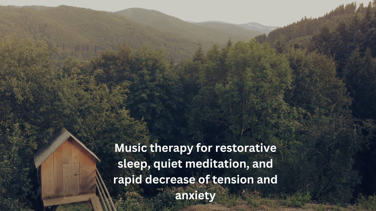Music therapy for restorative sleep, quiet meditation, and rapid ...