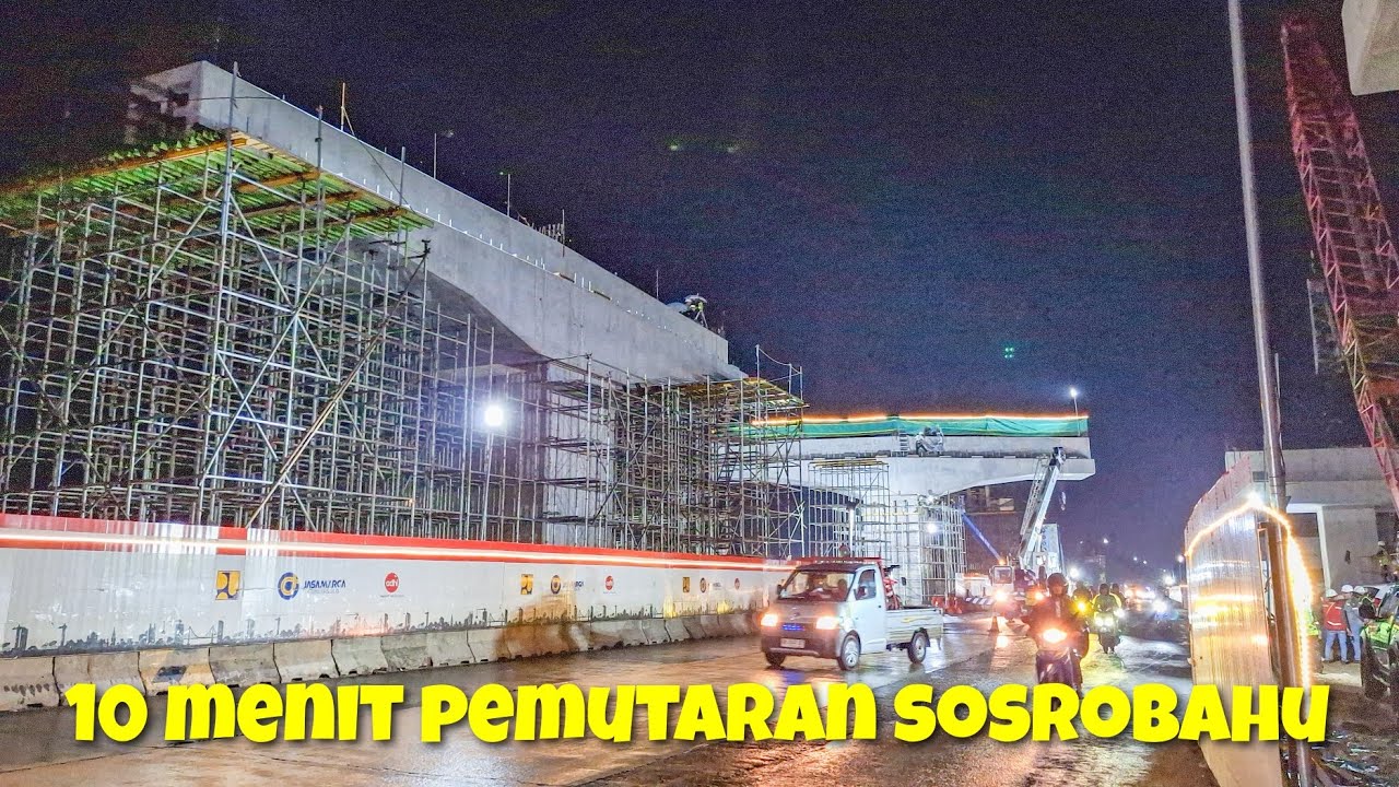 Pemutaran Sosrobahu Kedua Di Tol Jogja-Solo Ring Road Kronggahan ...