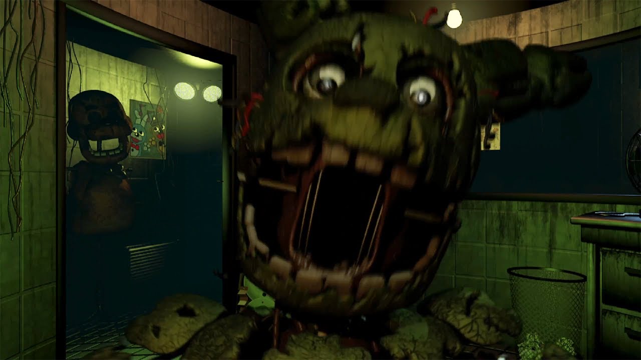 FNAF 3 DELUXE EDITION - Springtrap is so Much More TERRIFYING! - YouTube