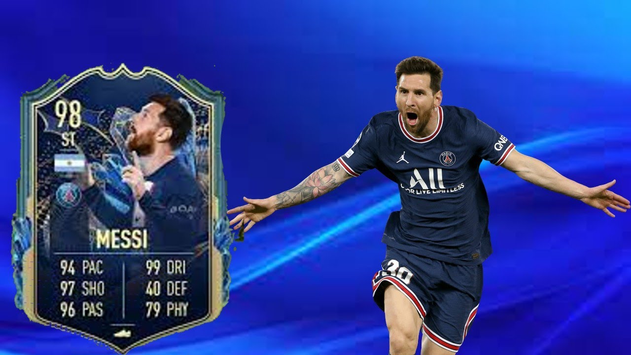 I finally used tots Messi in FIFA 23 - YouTube
