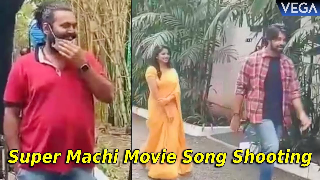 Kalyan Dev and Rachita Ram's Super Machi Movie Song Shooting || # ...