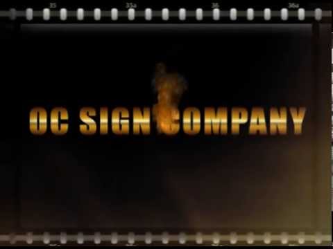 Orange County Channel Letters - YouTube