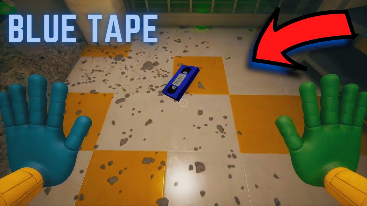 WHERE TO FIND BLUE VHS TAPE / CASSETTE ? - Poppy Playtime Chapter 2 ...