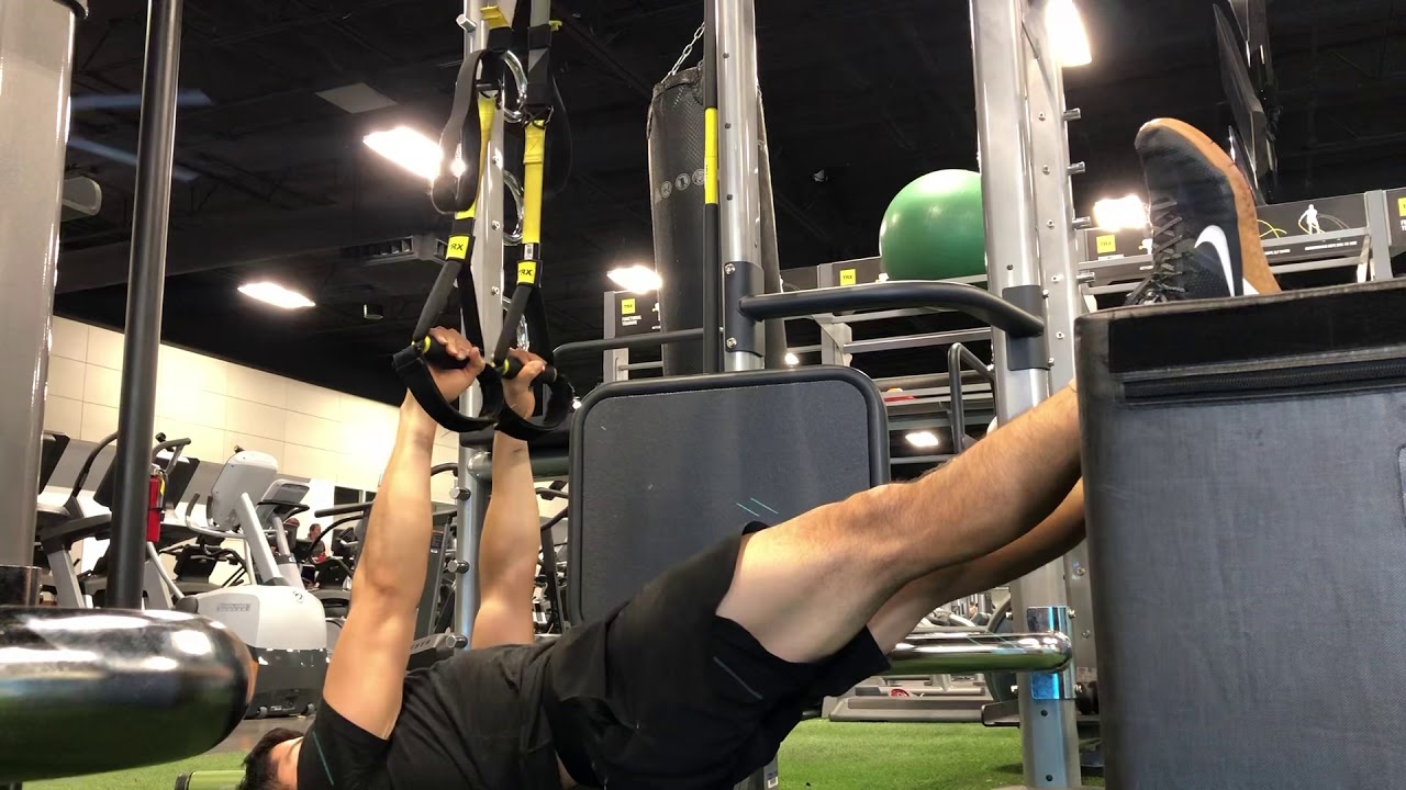TRX Inverted Rows - YouTube