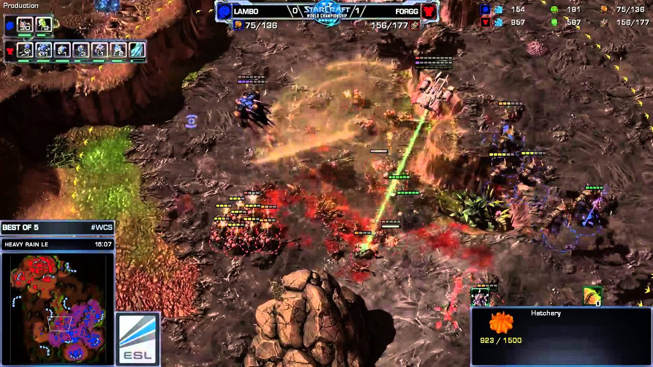 Forgg vs Lambo Starcraft 2 WCS Europe Challenger 2014 Season 1 - YouTube