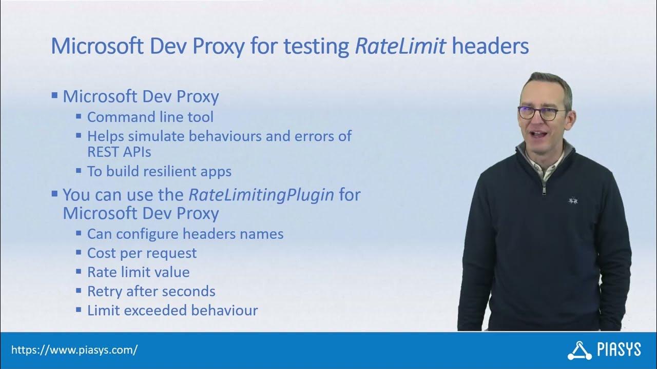Episode #274 - Testing RateLimit headers using the Microsoft Dev Proxy ...