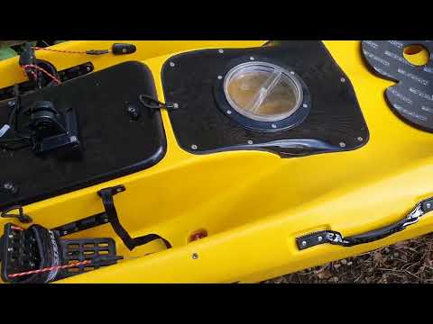 stealth fusion 480 fishing kayak - YouTube