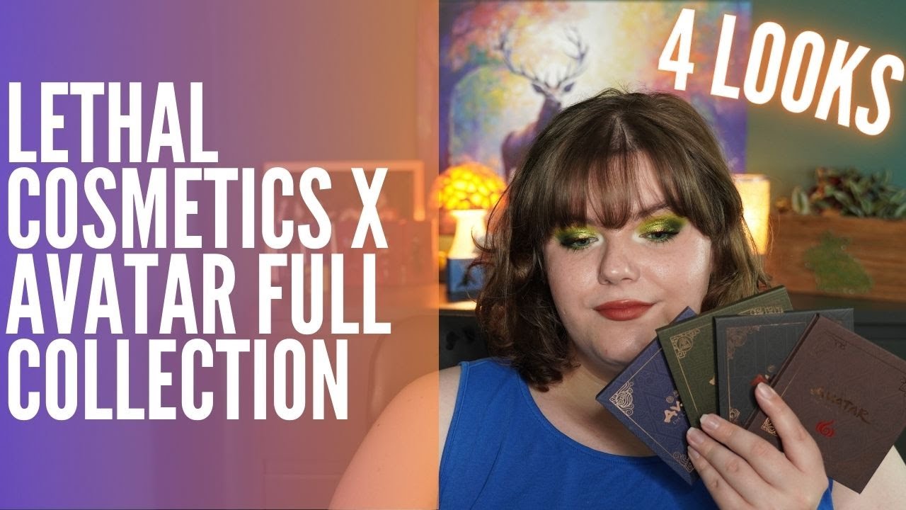Lethal X Avatar The Last Airbender Collection | 4 Looks + Swatches ...