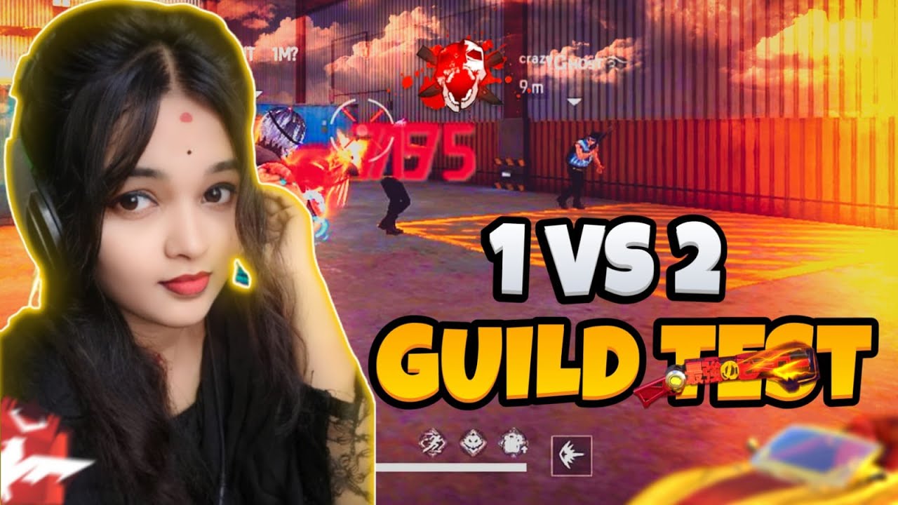 FREE FIRE UID CHECK AND REACTION IN LIVE//HARDEST GUILD TEST 1 VS 2 # ...