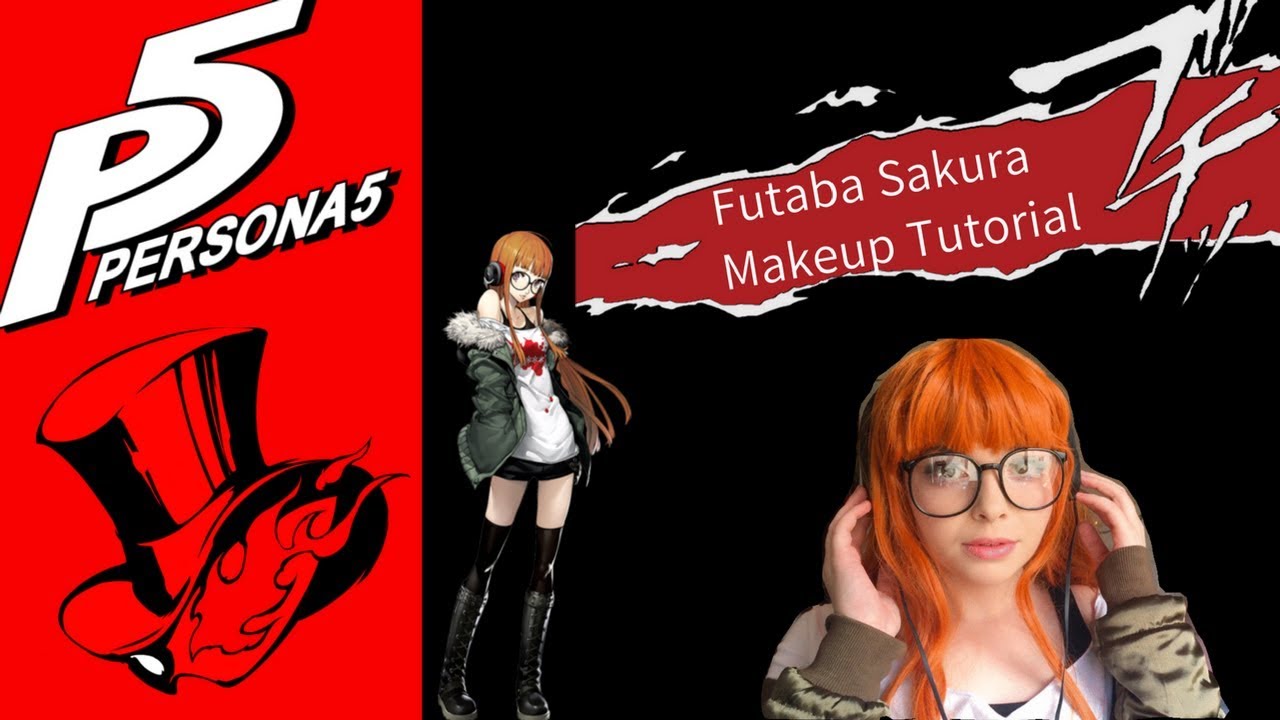 Futaba Sakura makeup tutorial | Persona 5 - YouTube