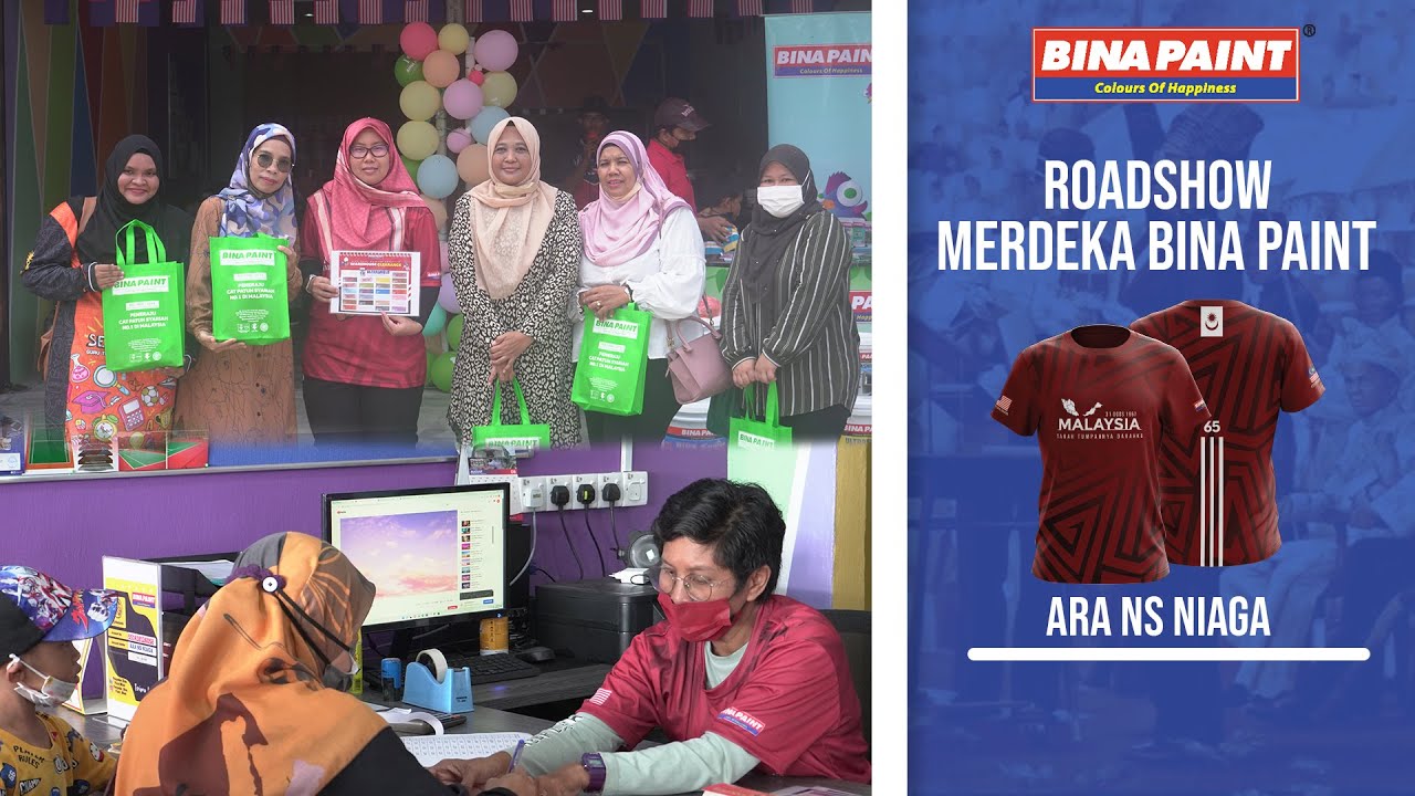 MERDEKA ROADSHOW BINA PAINT ( 270822 ) - YouTube