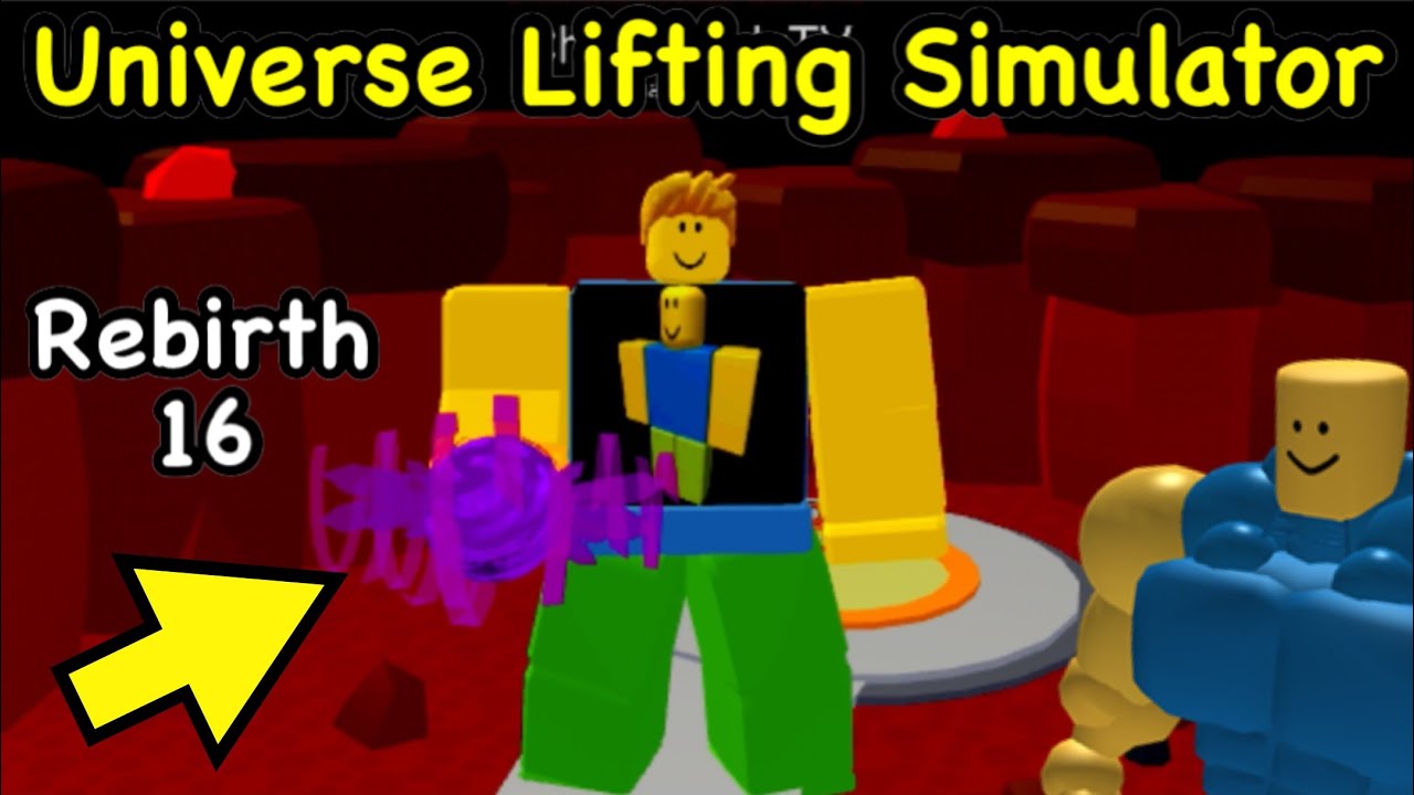 I Unlocked REBIRTH 16 in Roblox UNIVERSE LIFTING SIMULATOR! - YouTube