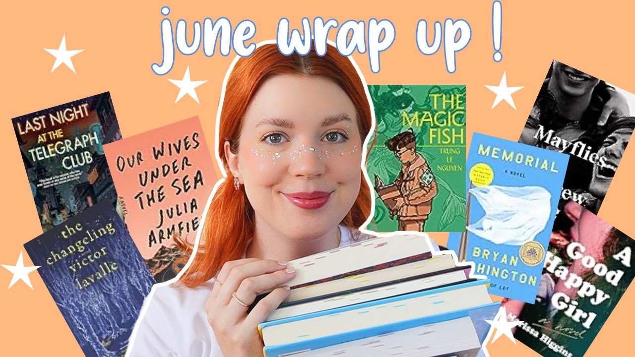 all the books I read in June 🌈☀️(reading wrap up) - YouTube