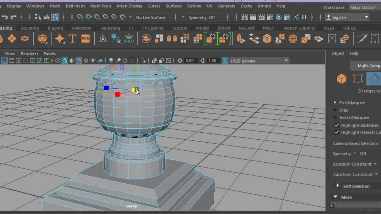 How to model a Stylized Winner Cup in maya 2020 part-01 - YouTube