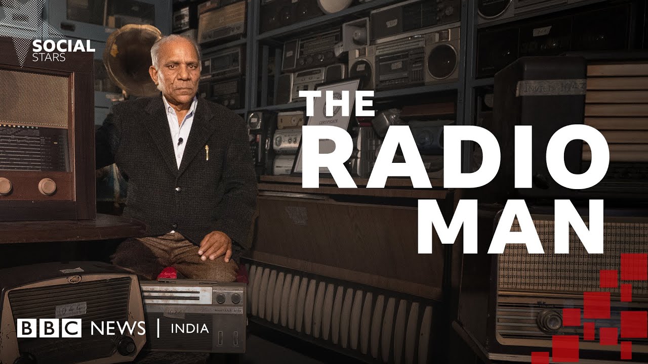 The Indian who owns the most radios in the world | BBC News India - YouTube