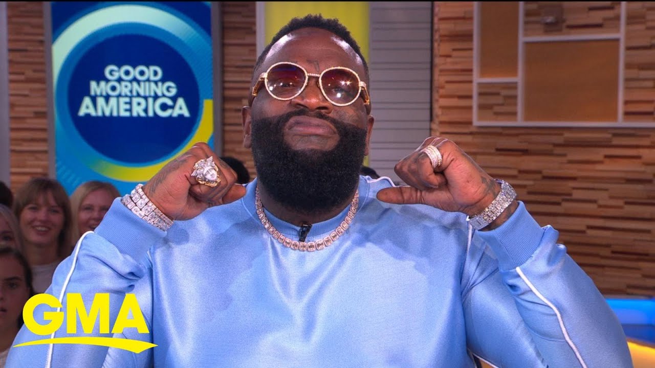 Rick Ross discusses his rise to fame as well as his new memoir on 'GMA ...