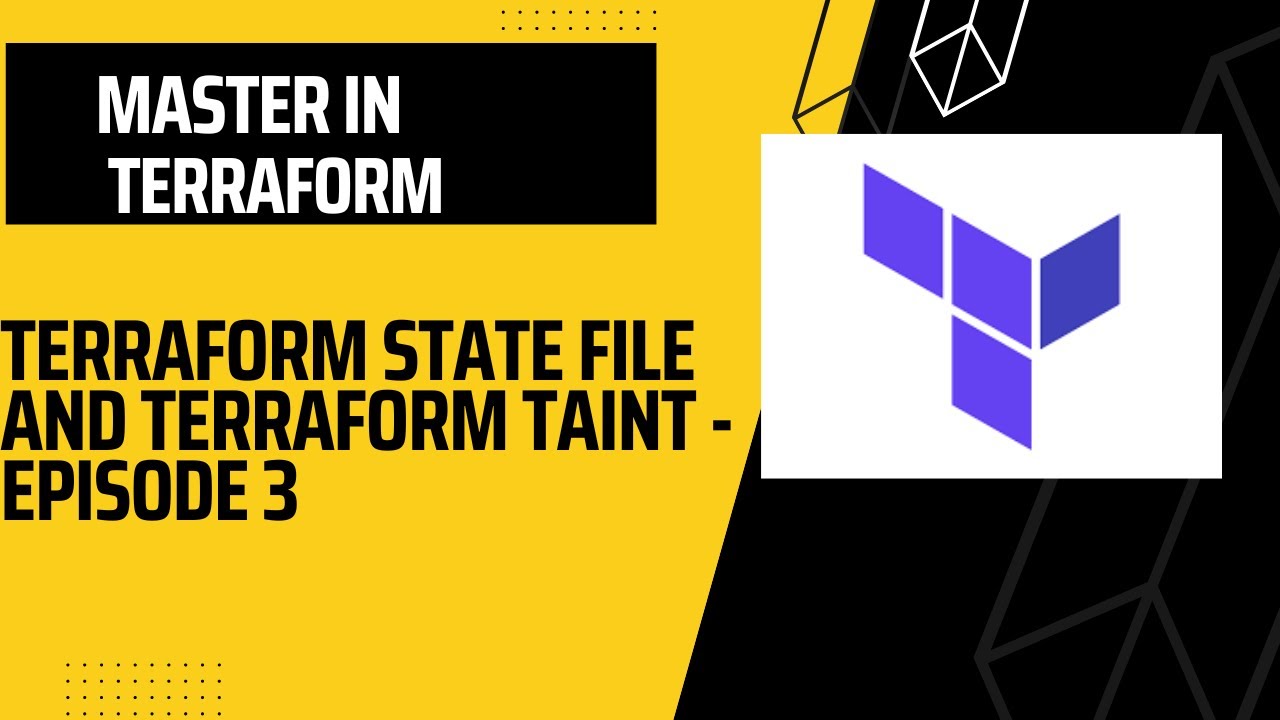 English Episode 3 - Terraform State File and Terraform Taint - YouTube