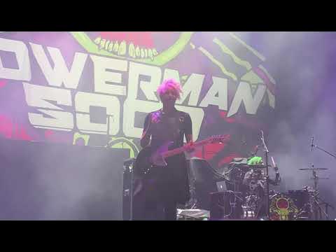 Powerman 5000 Bombshell Live Angle2 8/20/2022 Dickies Arena Fort Worth,TX Freaks On Parade - YouTube