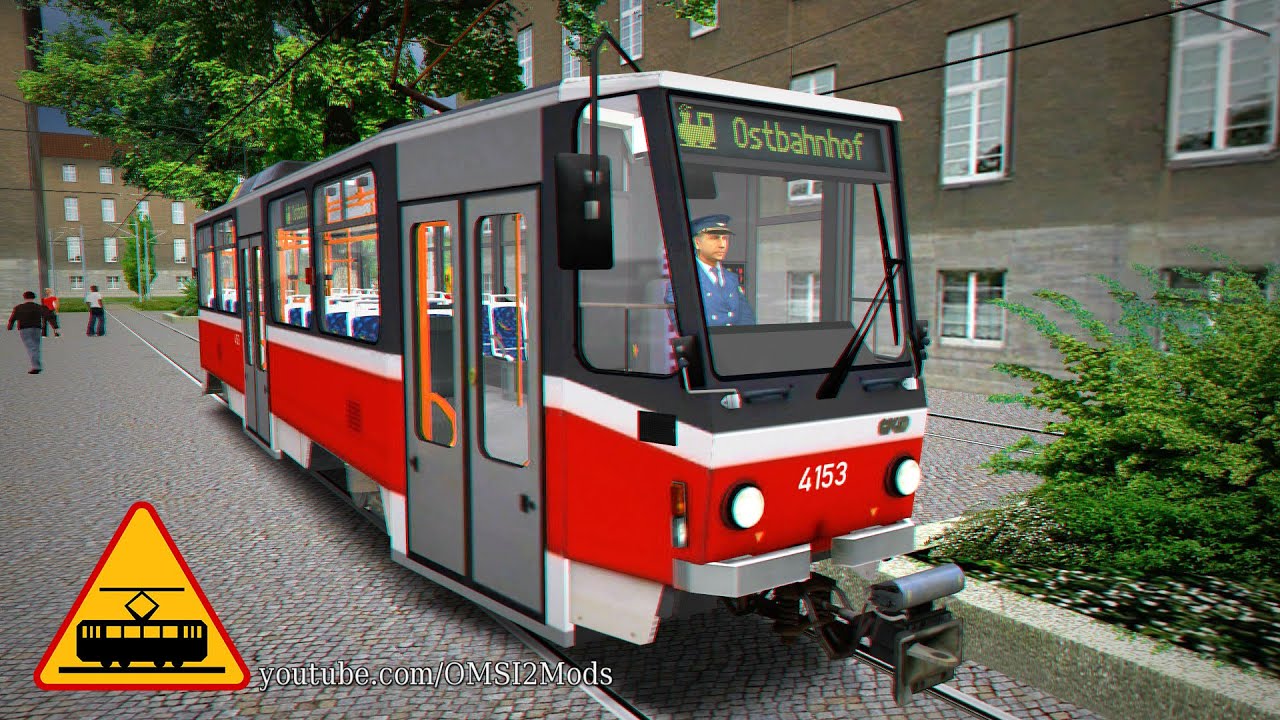 OMSI 2 – TRAM TATRA T6A5 SOLO (Strassenbahnmap Übersee) - YouTube