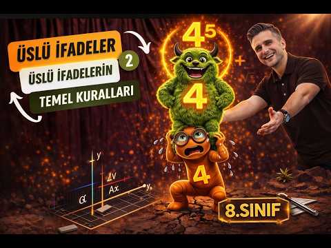 ÜSLÜ İFADELER  2 - Üslü İfadelerin Temel Kuralları l Ozan Alper ile Matematik