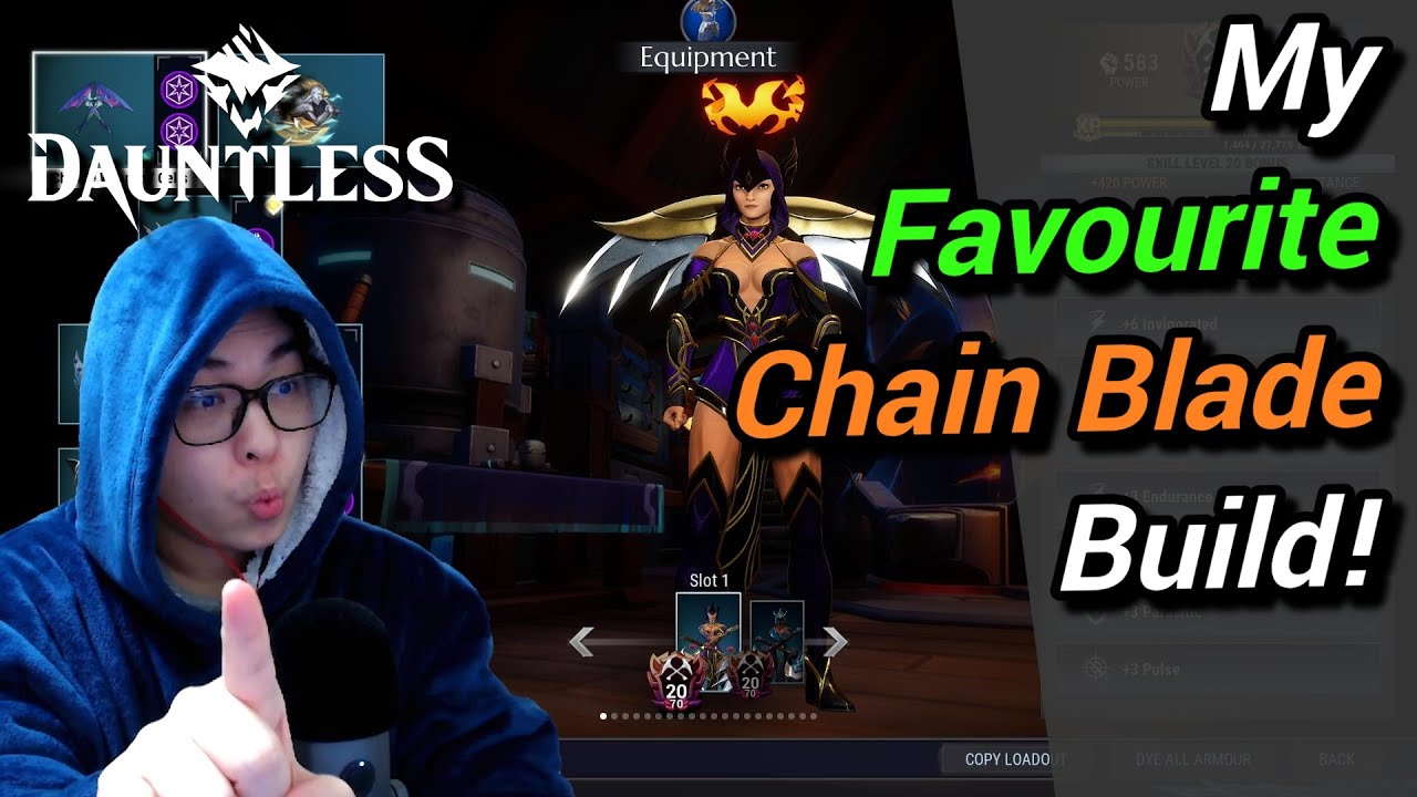 Dauntless - My Favourite Tempest Chain Blade Build for End Game - As ...