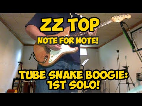 Tube Snake Boogie- ZZ Top First Solo: Classic Solos #1 - YouTube