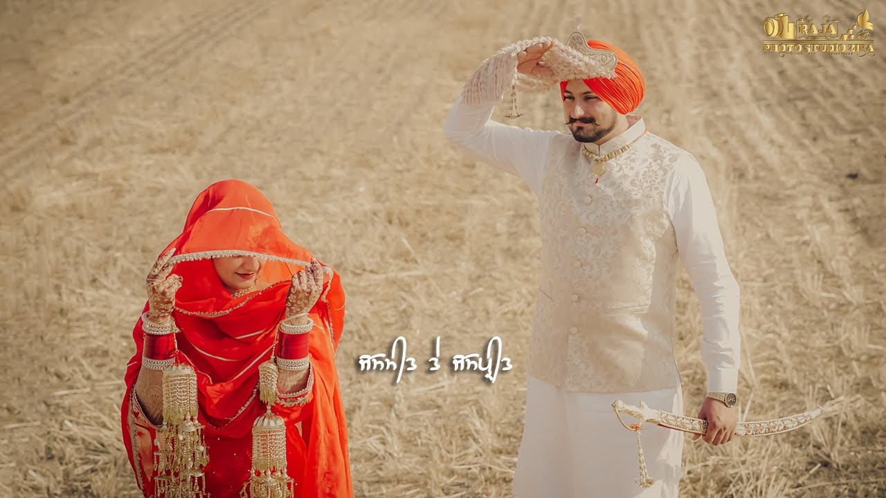JASMEET & JASPREET | CINEMATIC WEDDING HIGHLIGHTS 2024 | 4K | RAJA PHOTO STUDIO ZIRA 9814470566 ...