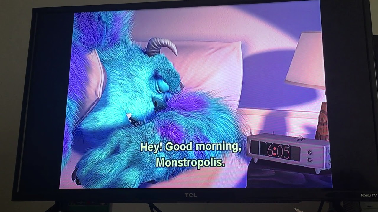 Monsters Inc Morning Workout Scene - YouTube