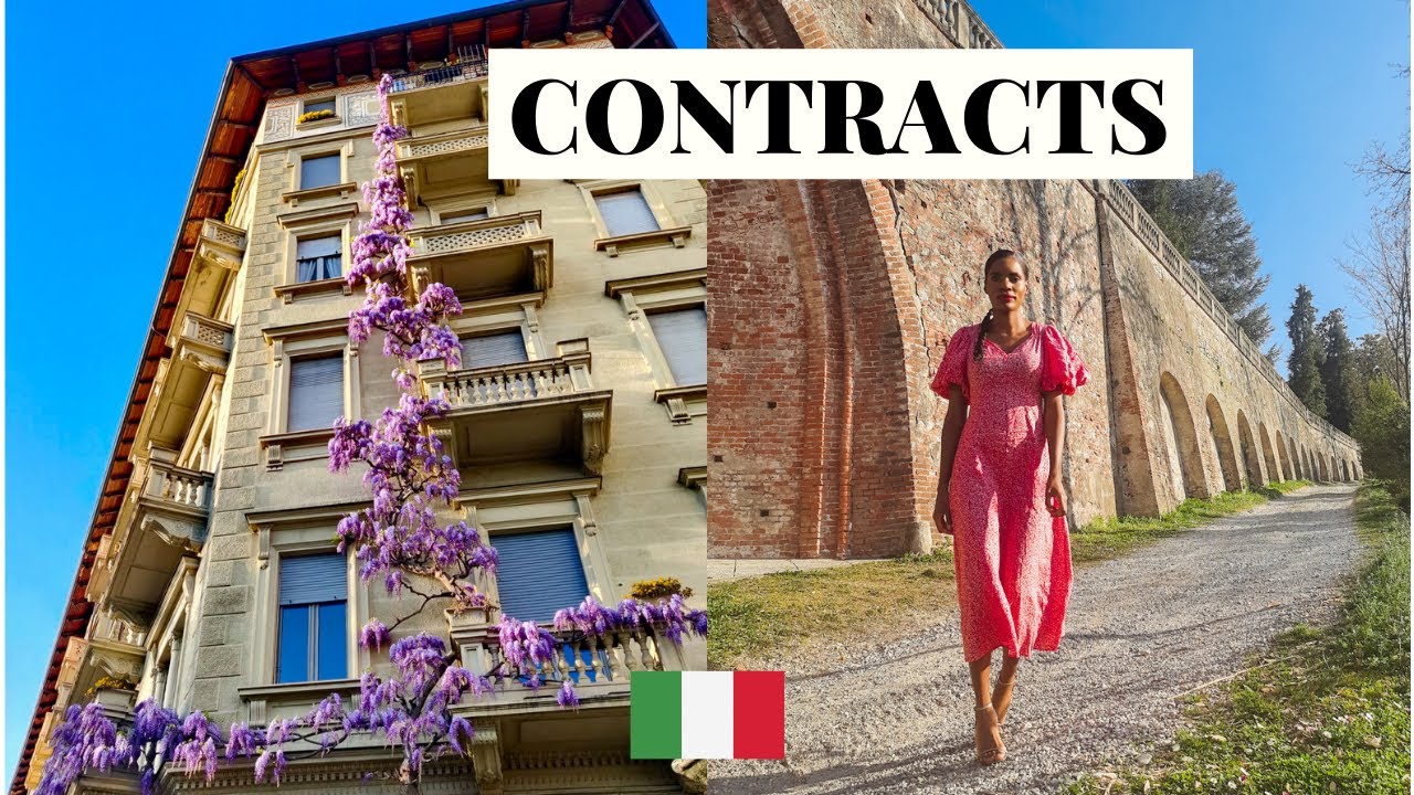 How to RENT an apartment IN ITALY | Contracts - YouTube