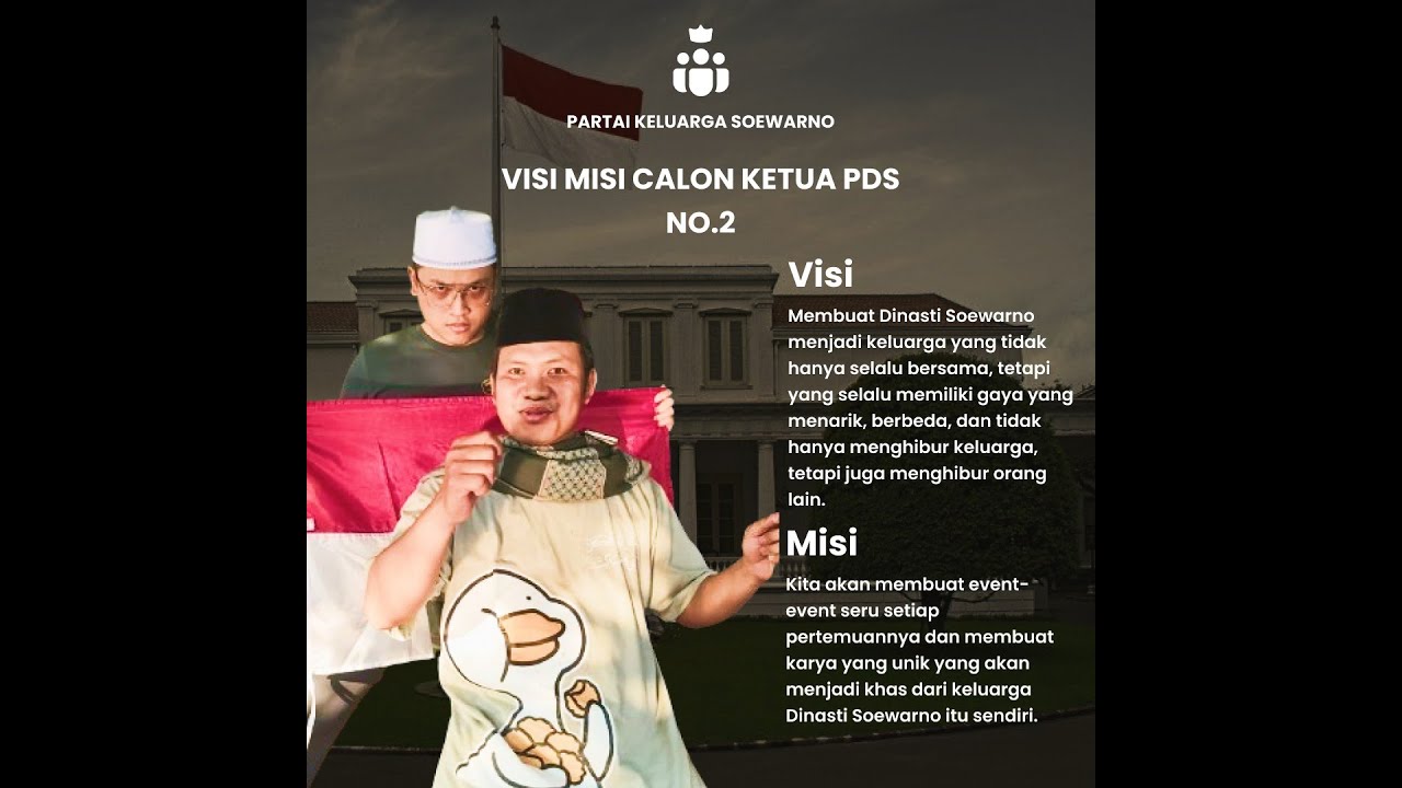 Kandidat Ketum Cucu Keluarga R. Soewarno periode 2024-2025 - YouTube