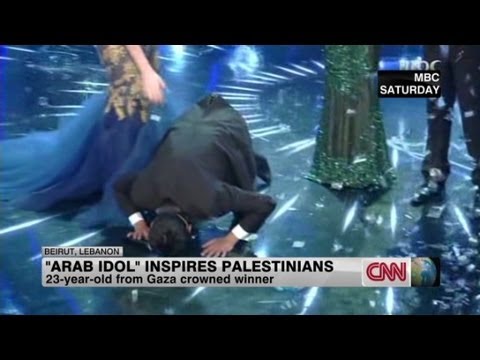 A Palestinian wins Arab Idol