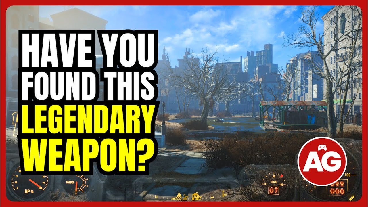 Fallout 4: When You Always Walked Past This Secret Legendary Weapon ...