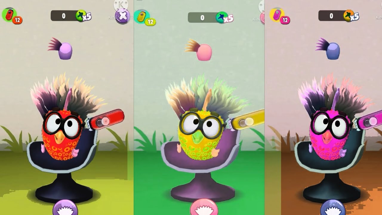 My talking Tom 2 pets hair cutting Learn Colors - YouTube