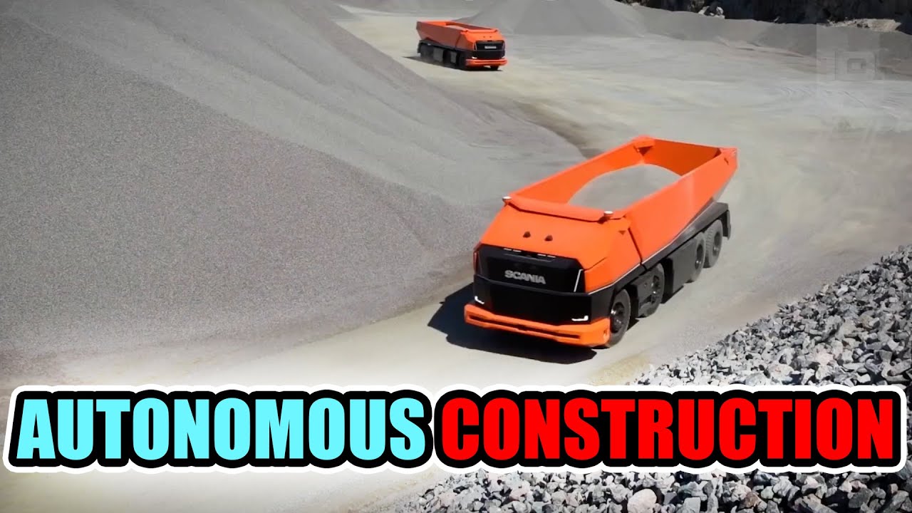 Autonomous Construction - YouTube