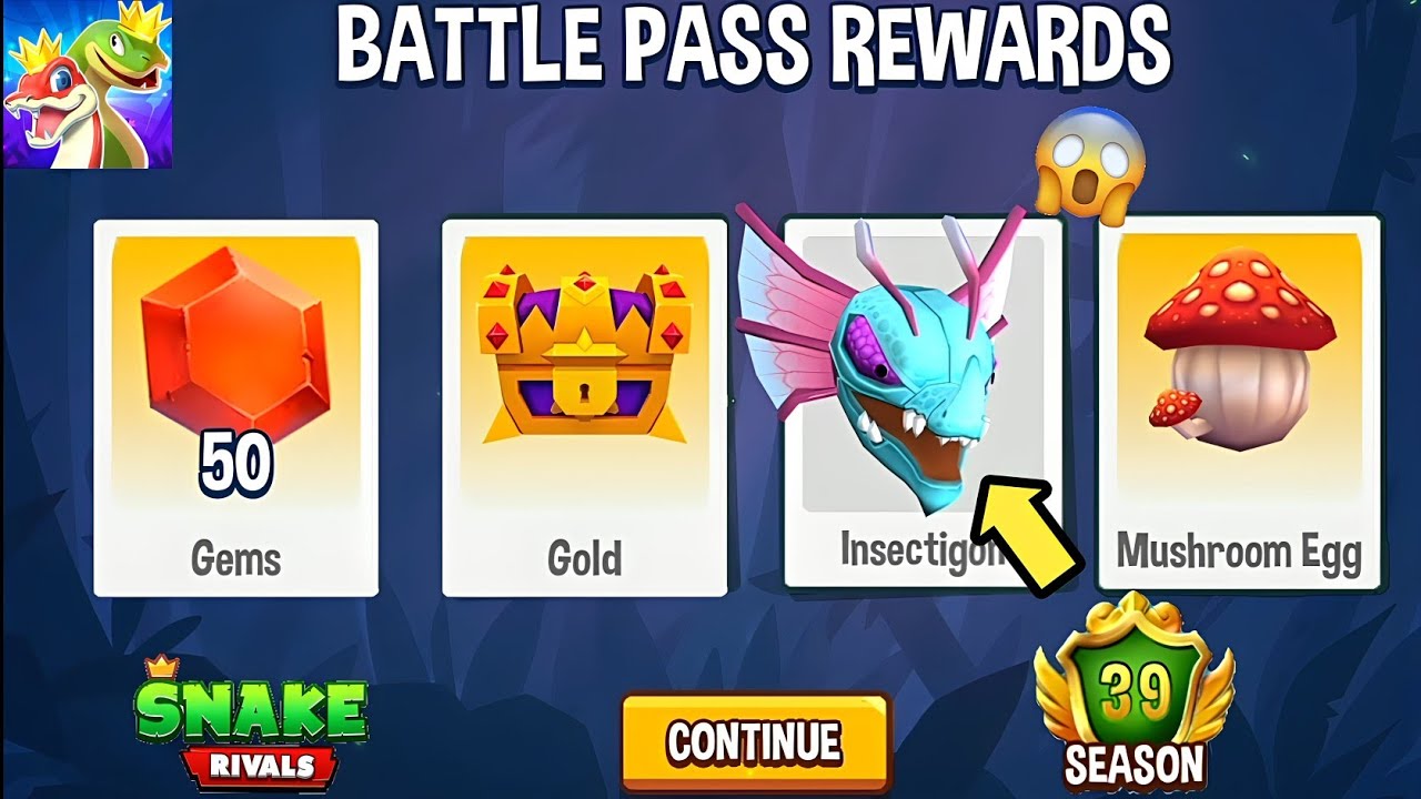 Snake Rivals - Season 39 Is Here : Insectigon Snake Unlocked! - YouTube
