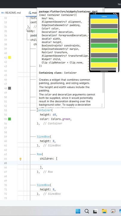 Listview in Android Studio flutter #03 - YouTube
