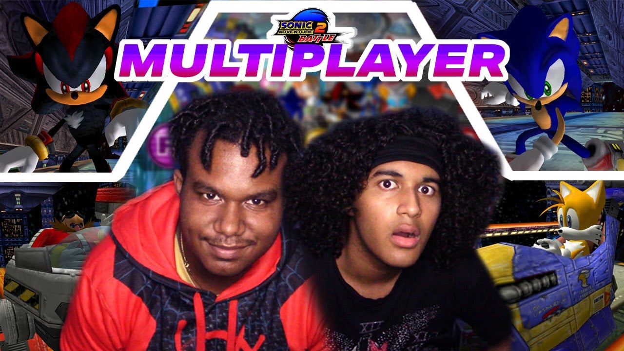 Playing The ENTIRETY Of Sonic Adventure 2 Battles Multiplayer! - YouTube