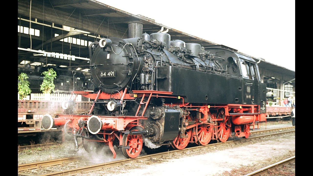 Lokportrait Dampflok 64 491 - YouTube