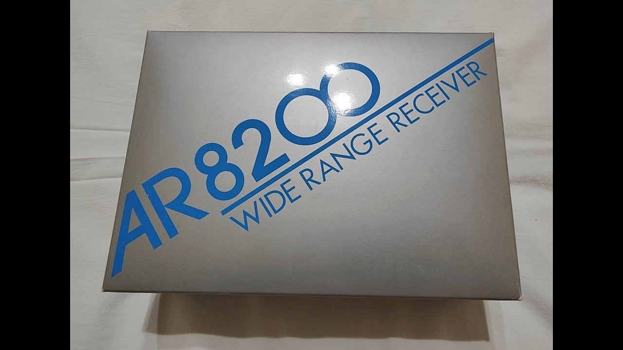 Unboxing del AOR AR8200 MK3. Nuevo, nunca usado (2024). - YouTube