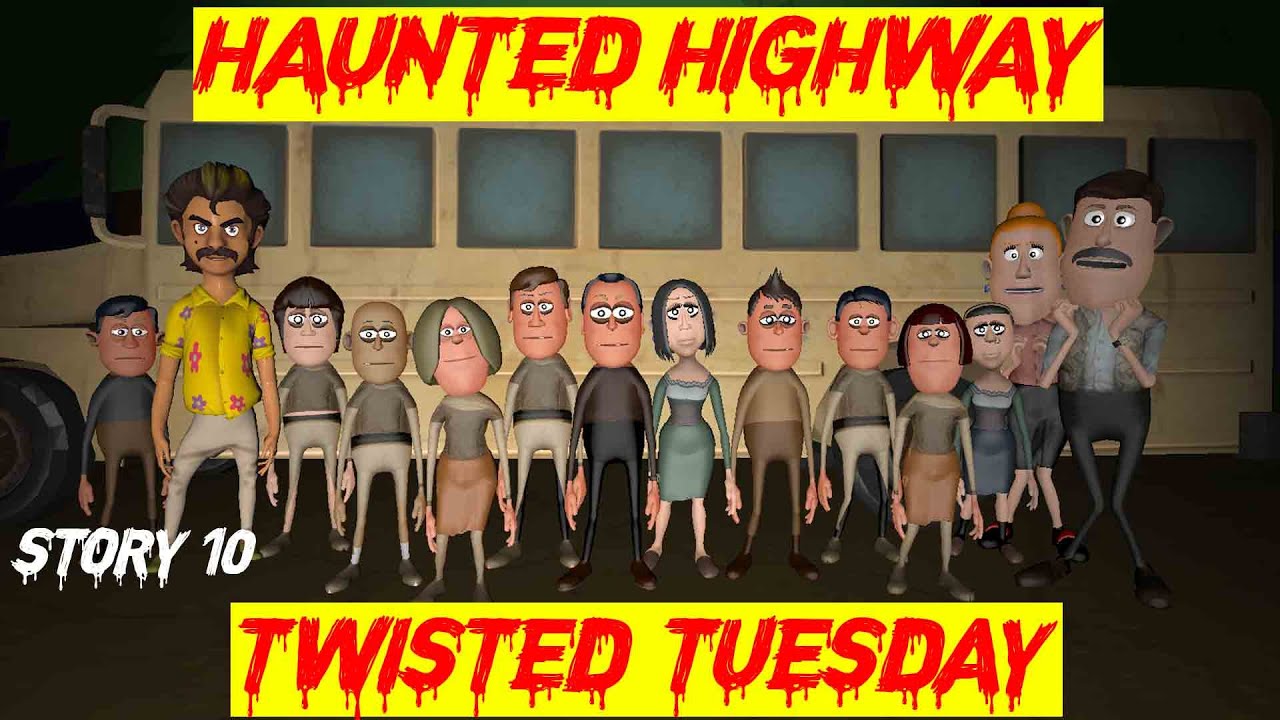 Haunted Highway | Story 10 | Twisted Tuesday | Horror Story | - YouTube