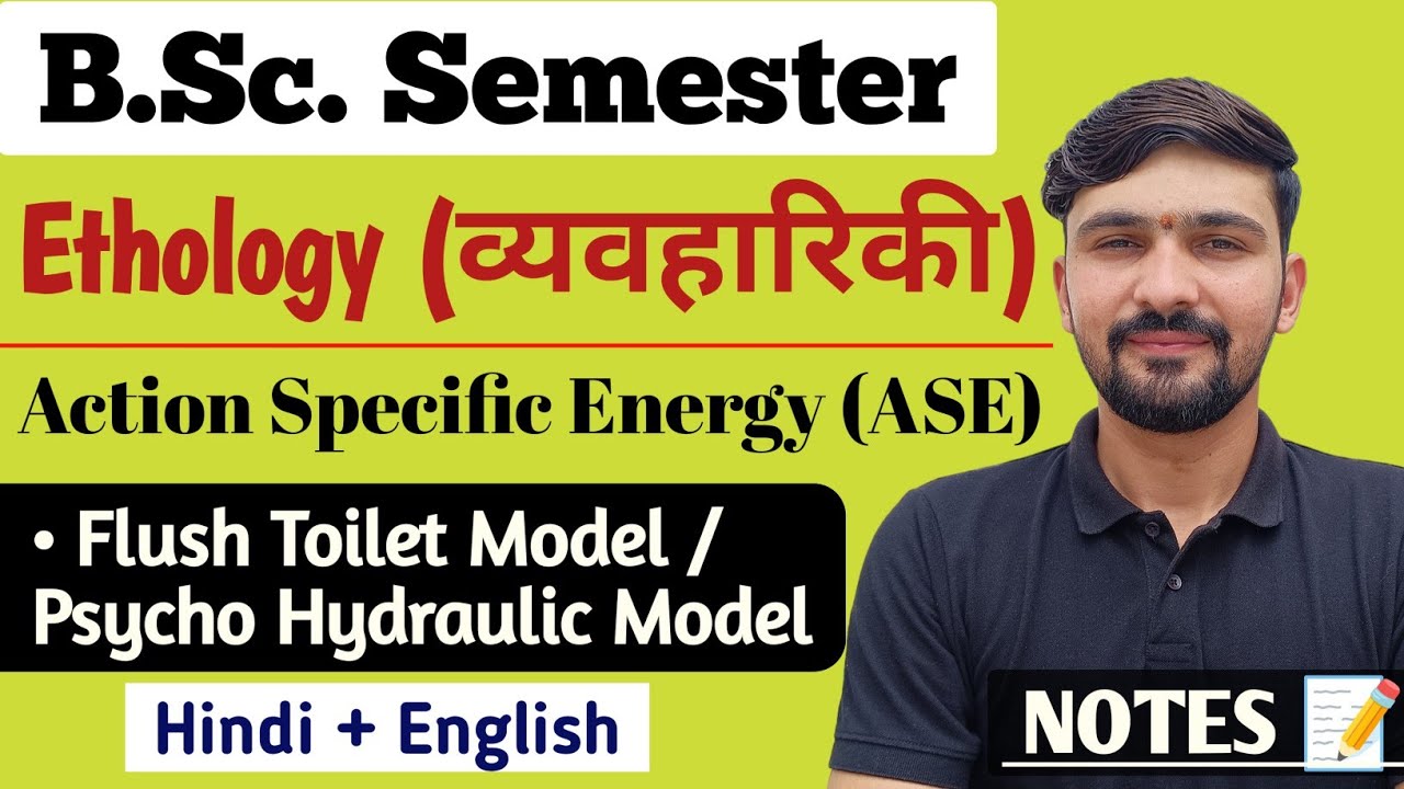Ethology : Flush Toilet Model | Action Specific Energy (ASE) | BSc ...